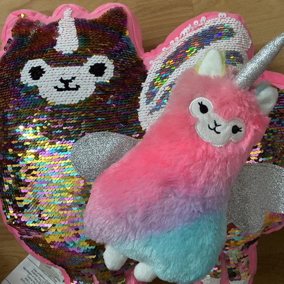 Justice | Toys | Justice Llama Unicorn Stuffed Toy | Poshmark